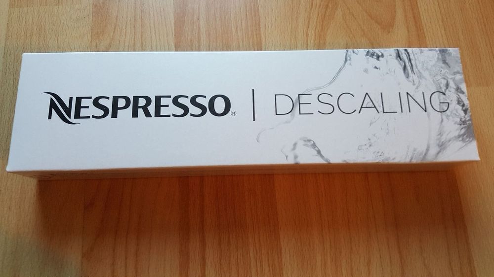 Nespresso Entkalkungsset Entkalkungsmittel Descaling NEU!!! (Neu und ...