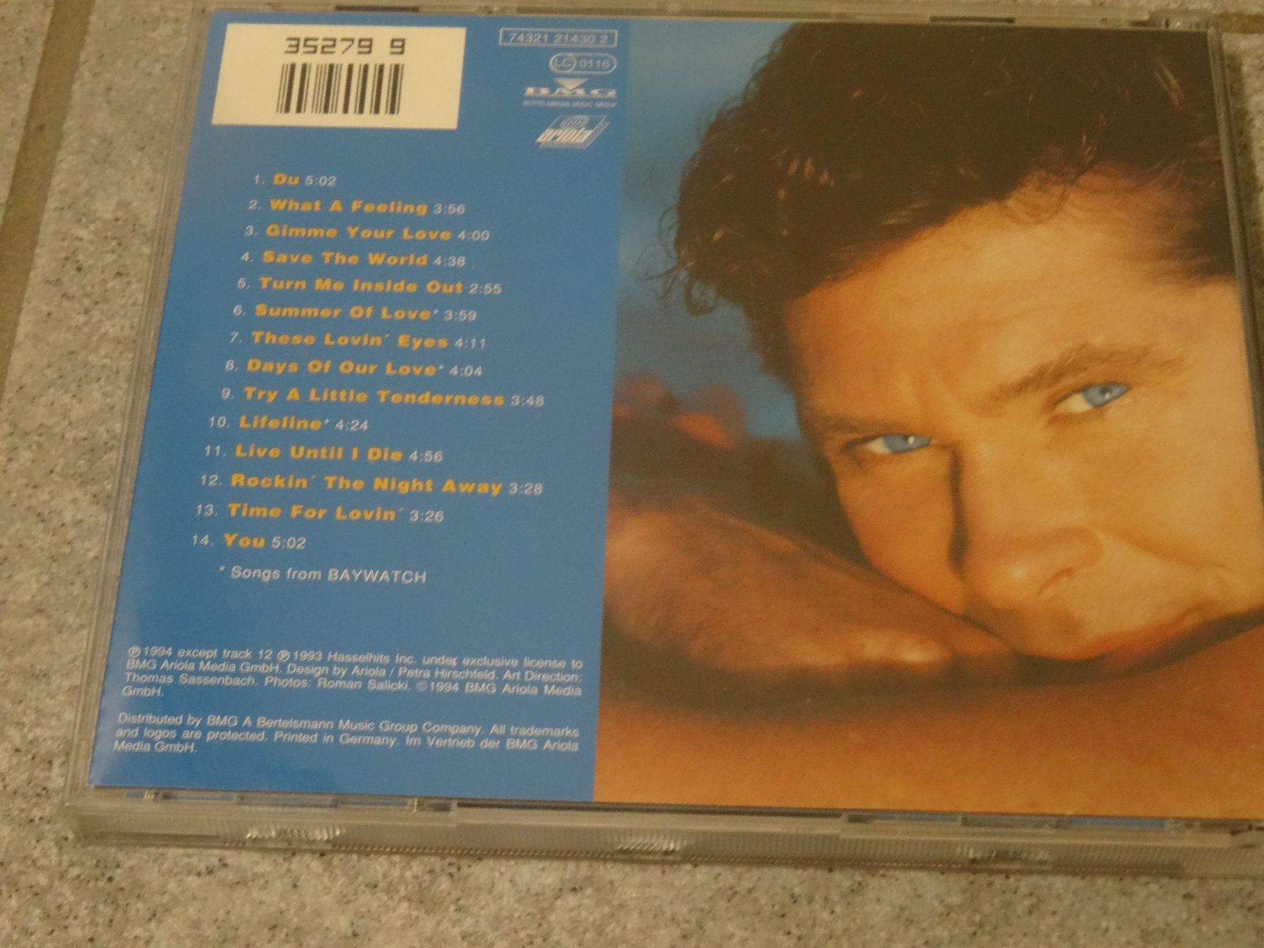 David Hasselhoff CD Du - Kult-CD aus den 90ern! (Gebraucht) in Olten ...
