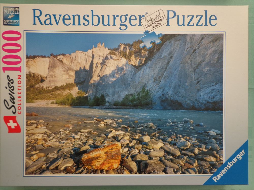 SET LOT 4 Puzzles 1000 Teile Ravensburger LANDSCHAFT Paysage (Gebraucht) in Le Locle für CHF 25 ...