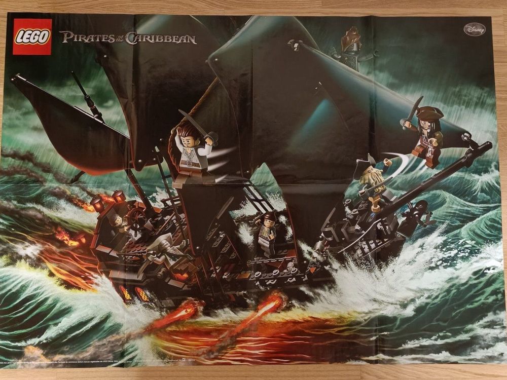 Lego Pirates of the Caribbean, Poster The Black Pearl (Gebraucht) in ...