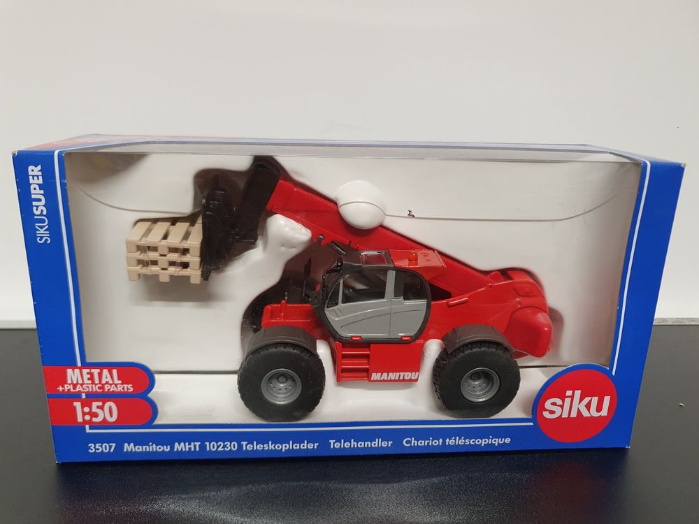 Siku - Manitou MHT 10230 Teleskoplader (Neu und originalverpackt) in ...
