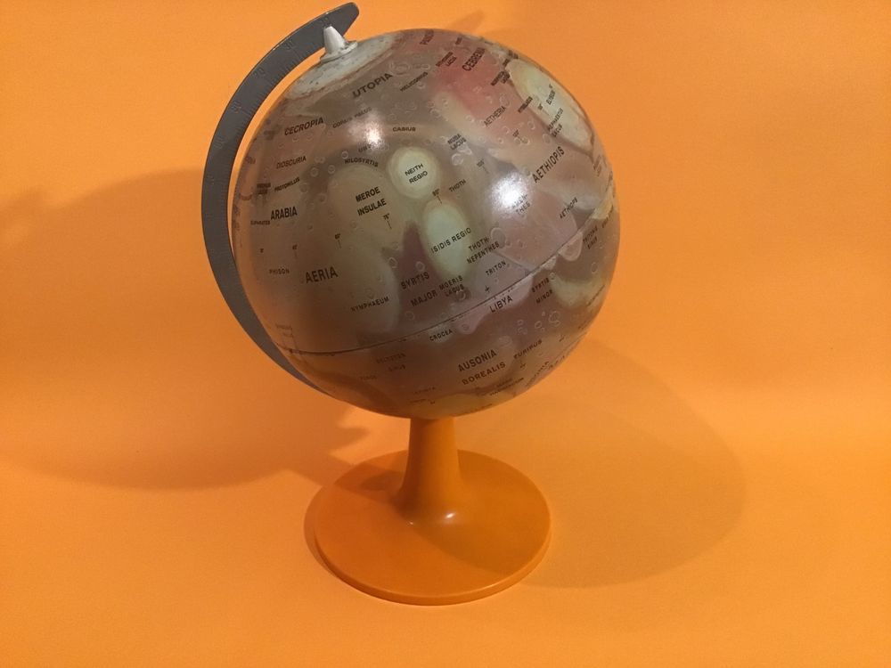 Mars Globus Space Age sehr selten! 1960er / 1970er (Gebraucht) in ...