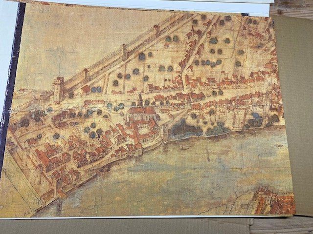 Stadtplan Basel 1615 Merian | Kaufen auf Ricardo