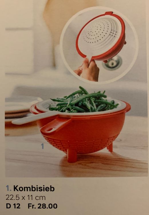 Kombisieb von Tupperware (Neu und originalverpackt) in Worben für CHF 19 – mit Lieferung auf ...