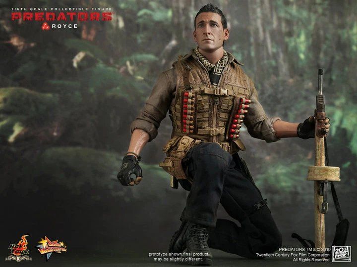 Hot Toys MMS131 Predators Royce Predator Figure 1/6 Scale (Gebraucht ...