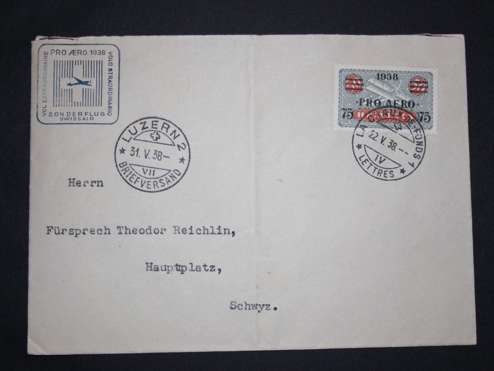 1938 Brief Pro Aero Aktion | Kaufen auf Ricardo