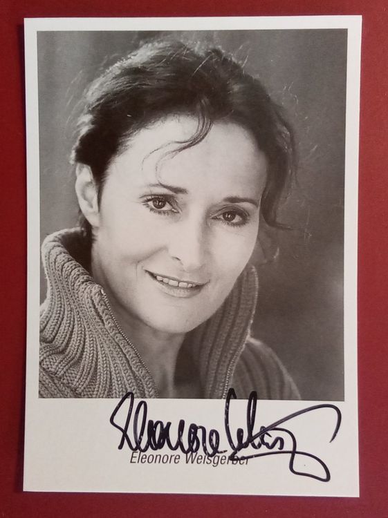 Eleonore Weisgerber Autogramm signiert Fotopostkarte 10x15cm | Kaufen auf Ricardo