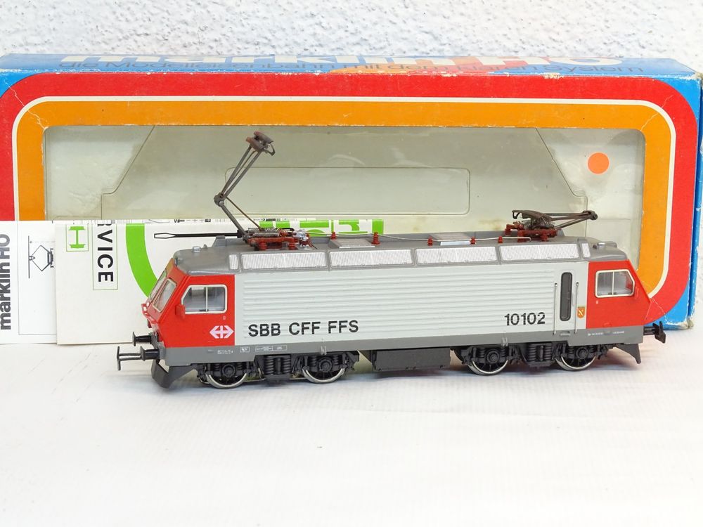 Märklin 3323 Re4/4, SBB/CFF/FFS, 10102, H0,WS/AC,OVP | Kaufen auf Ricardo