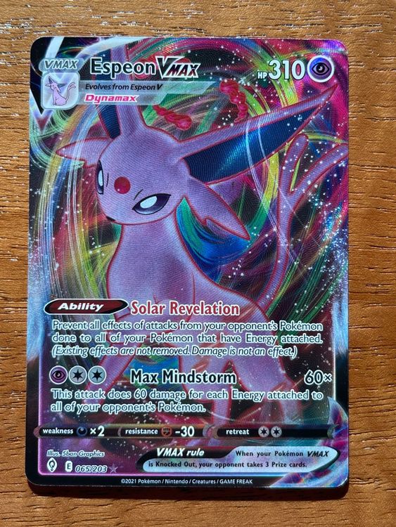 Espeon Vmax - Evolving Skies 2021 | Kaufen auf Ricardo