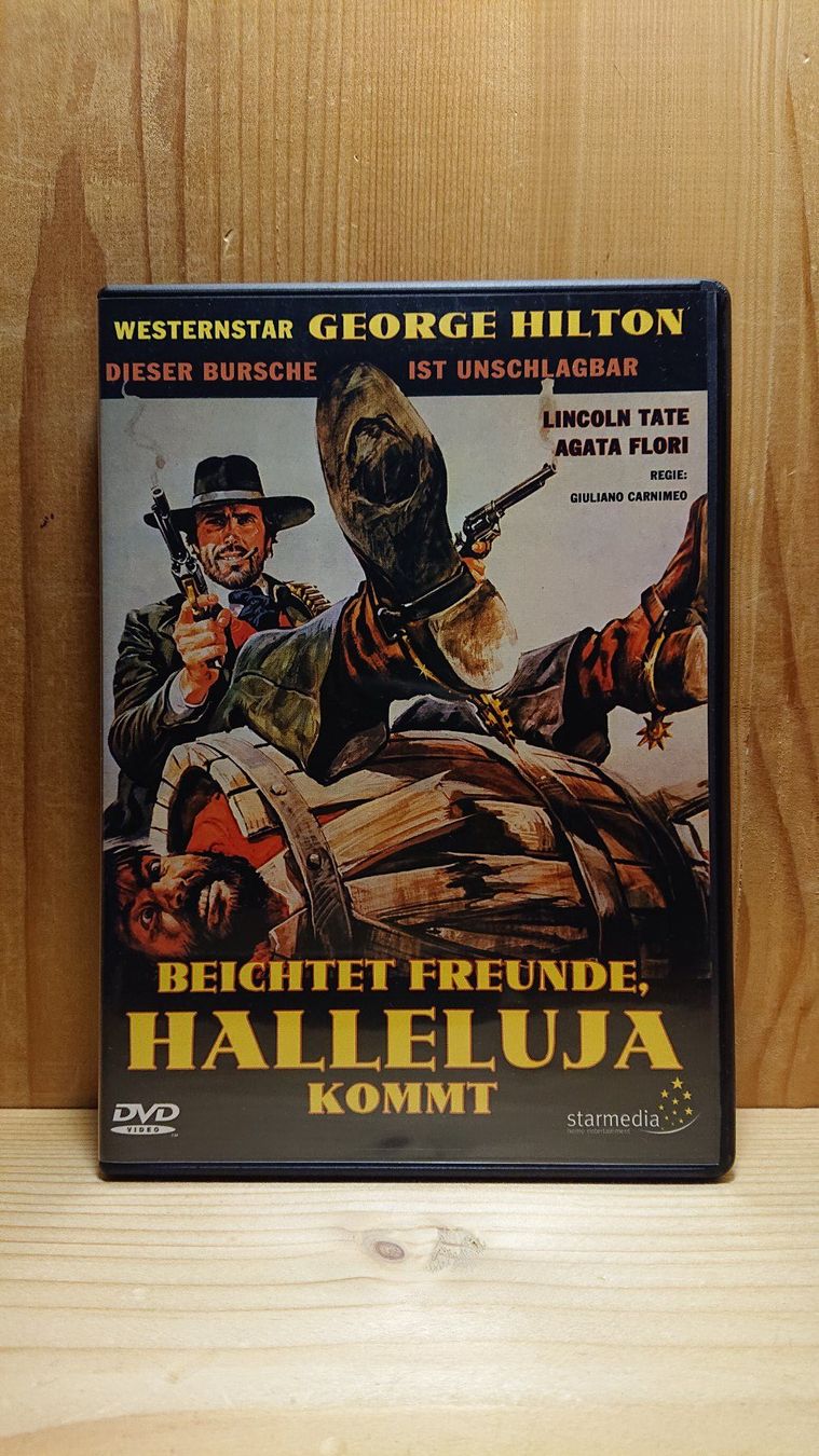 BEICHTET FREUNDE, HALLELUJA KOMMT DVD mit George Hilton (Gebraucht) in ...