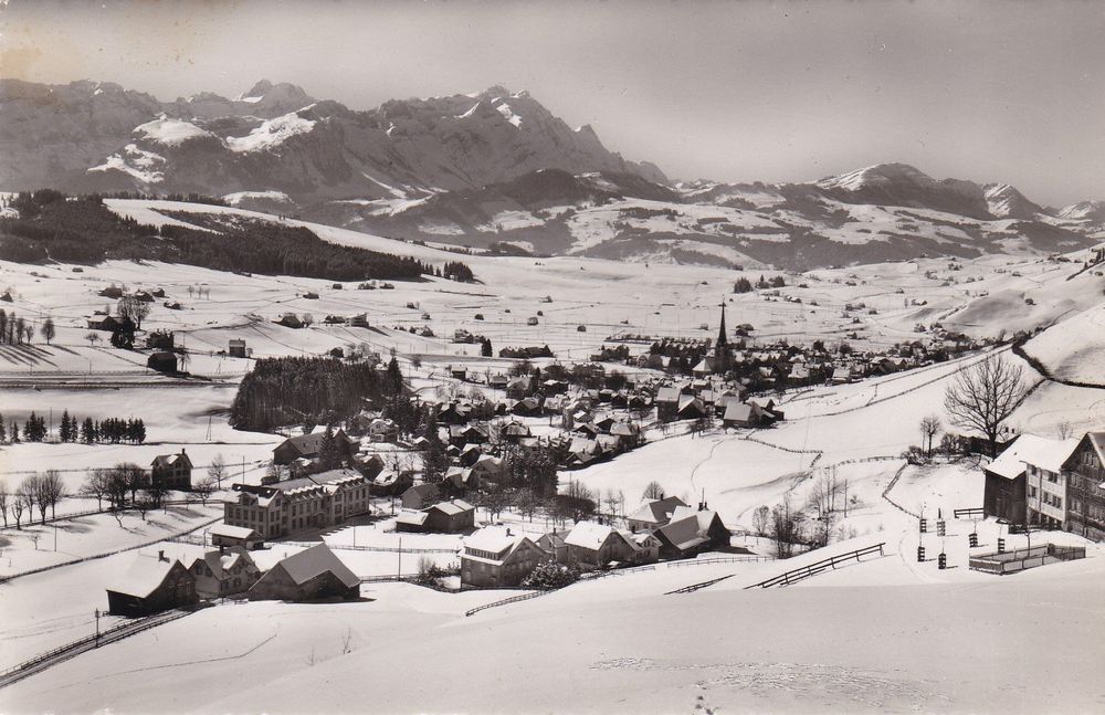 GAIS (AR) Dorfansicht. Winteraufnahme. | Kaufen auf Ricardo