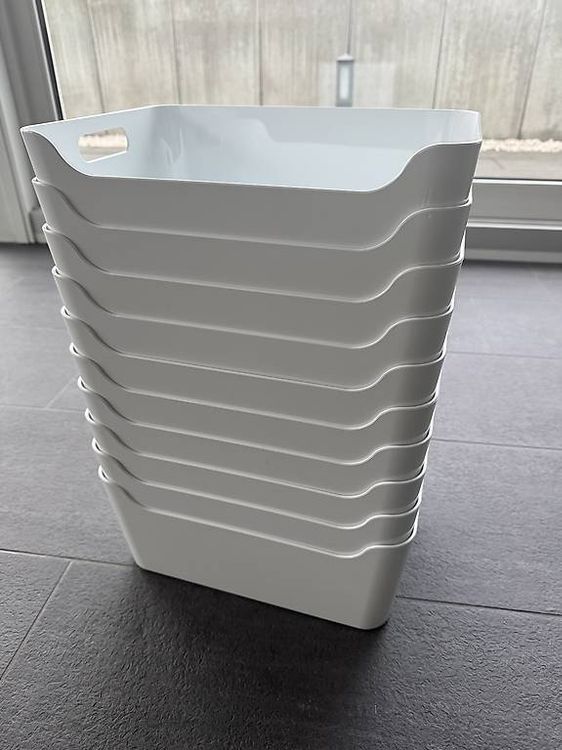 10× IKEA VARIERA Boxen - groß - weiss (D'occasion) à Wangen SZ pour CHF ...