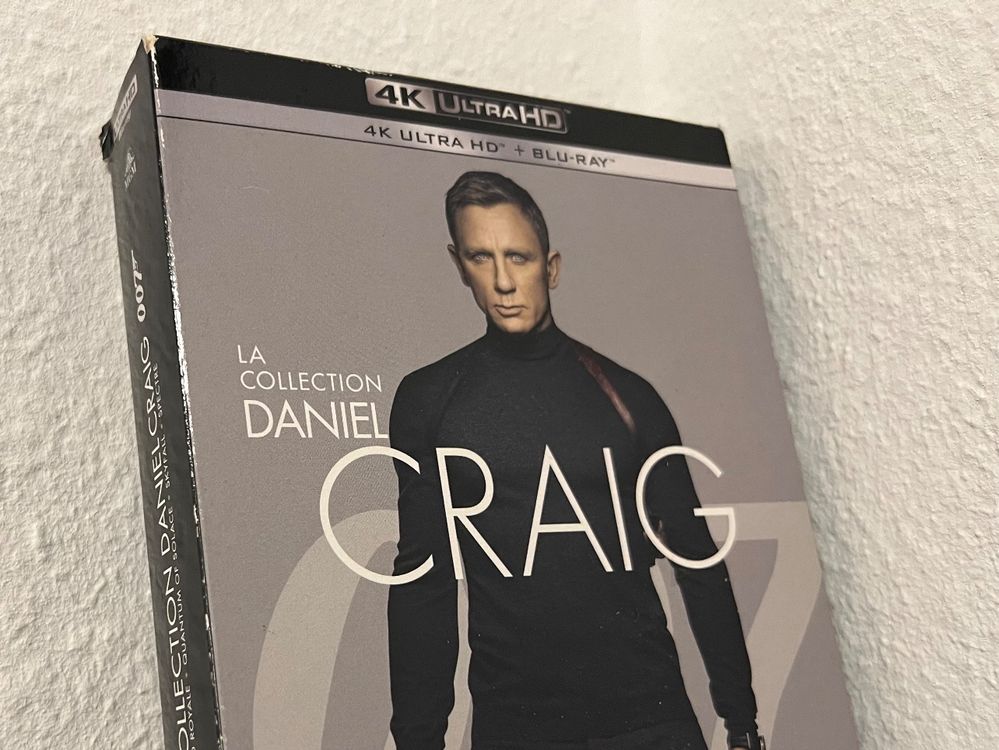 4K-Coffret James Bond Daniel Craig Blu-ray 4K en Français!! (Gebraucht ...