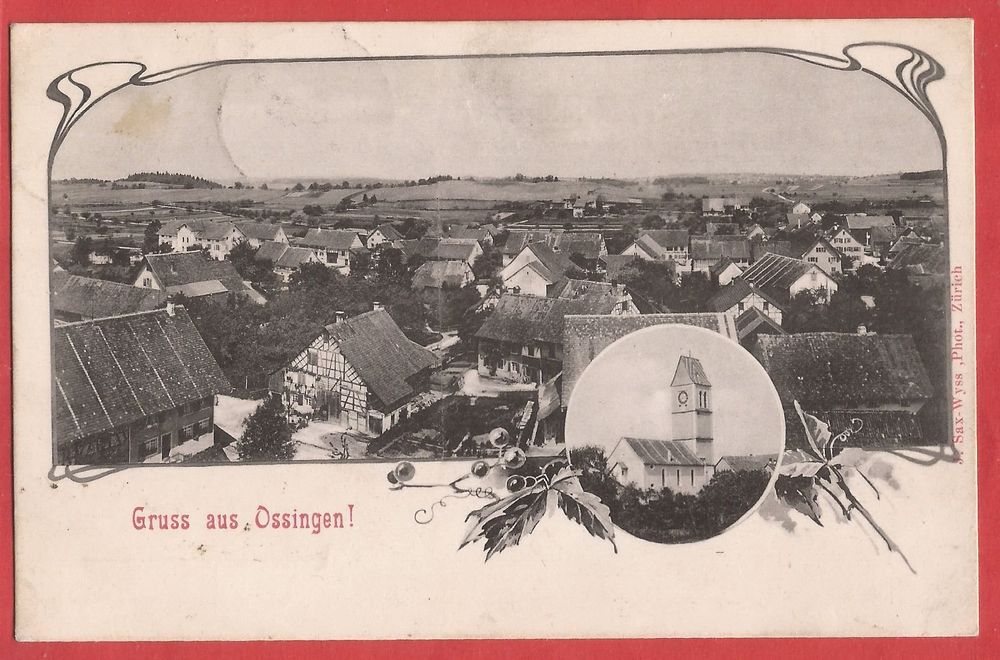 Ossingen bei Andelfingen - 1909 Vollstempel | Kaufen auf Ricardo