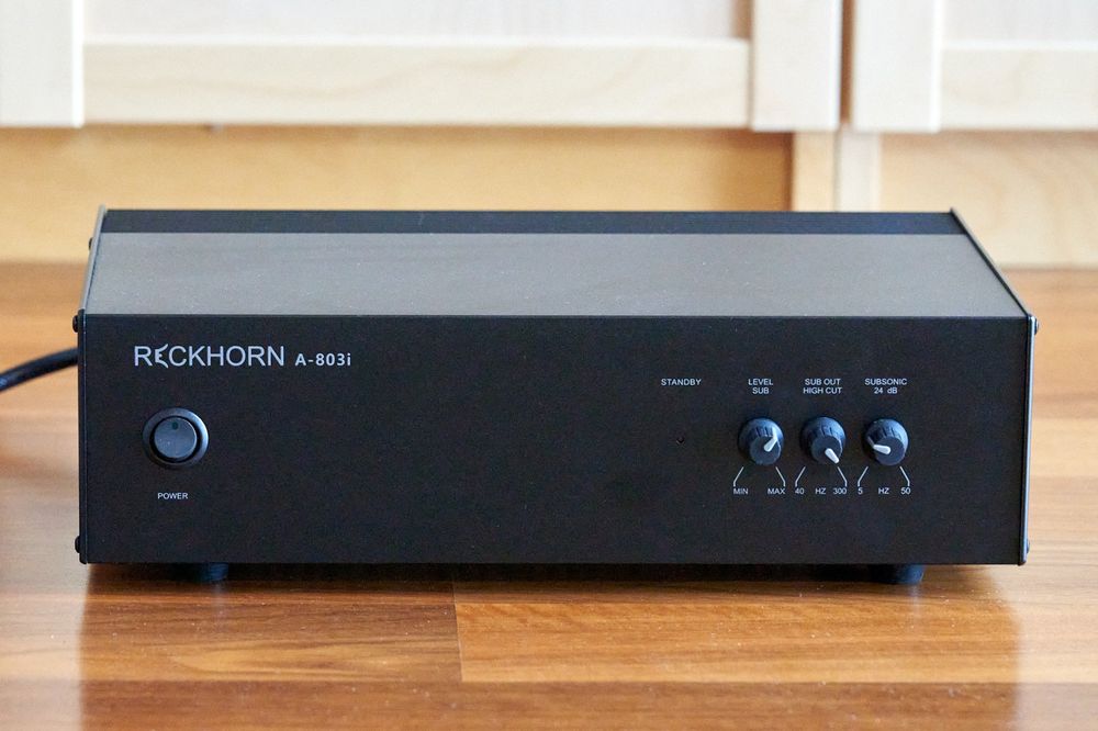 Reckhorn A-803i Verstärker für Subwoofer und Bass-Shaker (Neu (gemäss ...