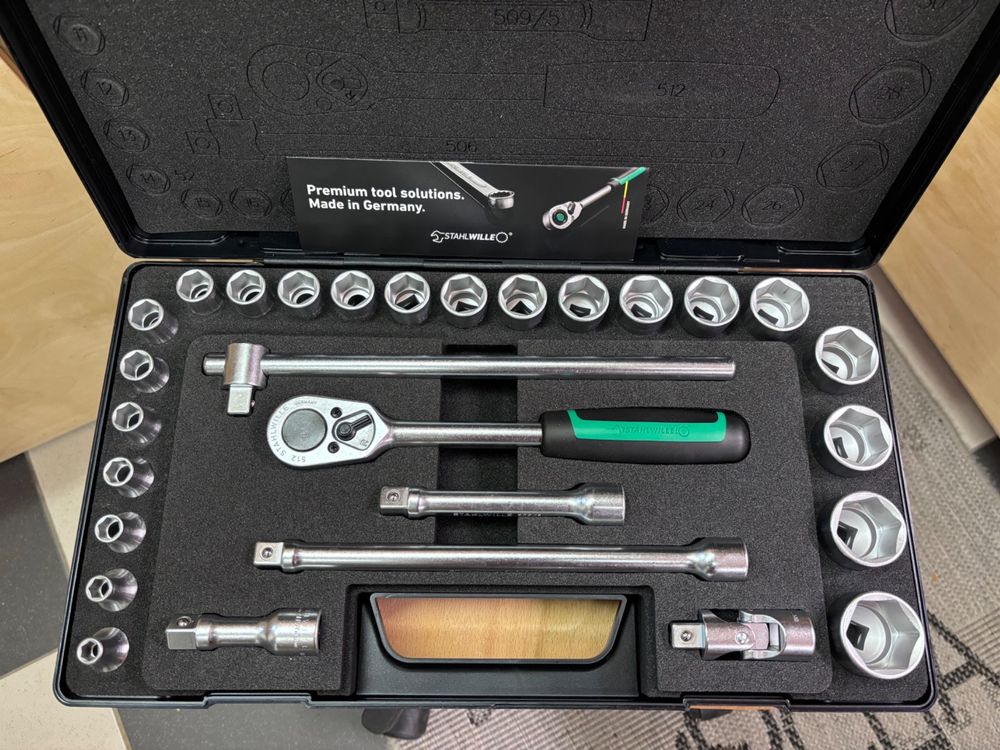 Sechskant-Steckschlüsselsatz STAHLWILLE 1/2“ (Neu und originalverpackt ...