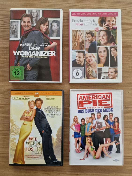 DVD Sammlung mit 51 DVD neuwertig, Liebe, Action, Komödien (Gebraucht ...