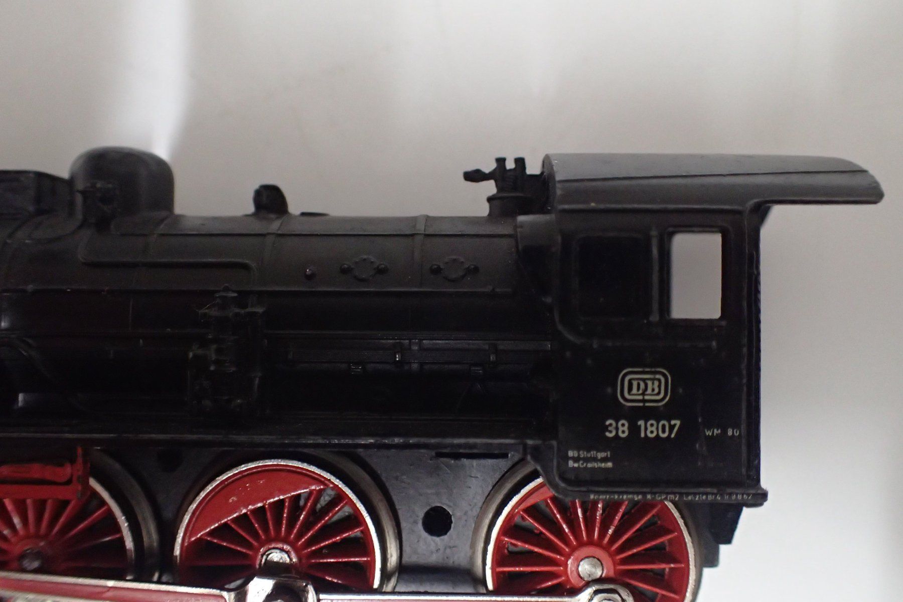 Märklin H0 AC: DB Dampflok Nr 38 1807 - Art. 3098 - Analog (Gebraucht ...