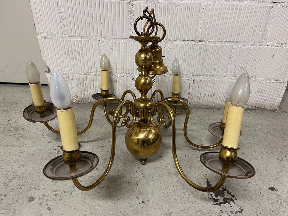 Alter Kronleuchter / Deckenlampe 6-Armig (Gebraucht) in Seftigen für ...
