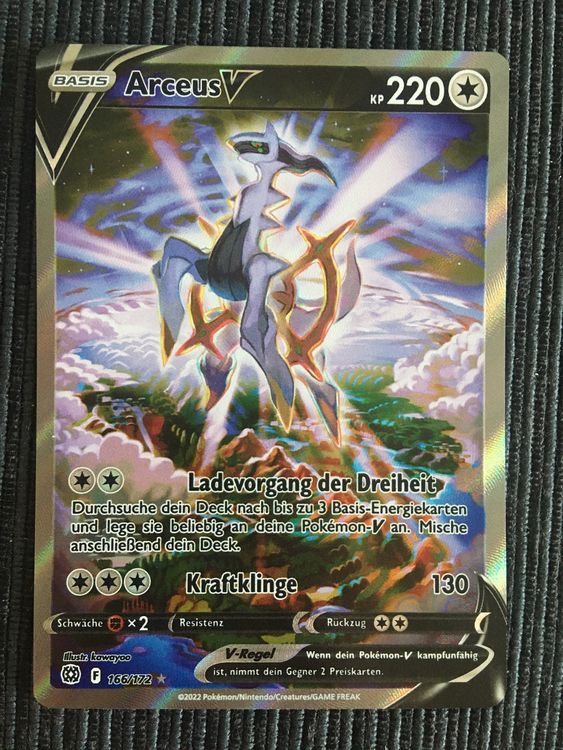 Pokemon Arceus V Alternative Brilliant Stars Deutsch (Neu (gemäss Beschreibung)) in Wabern für ...