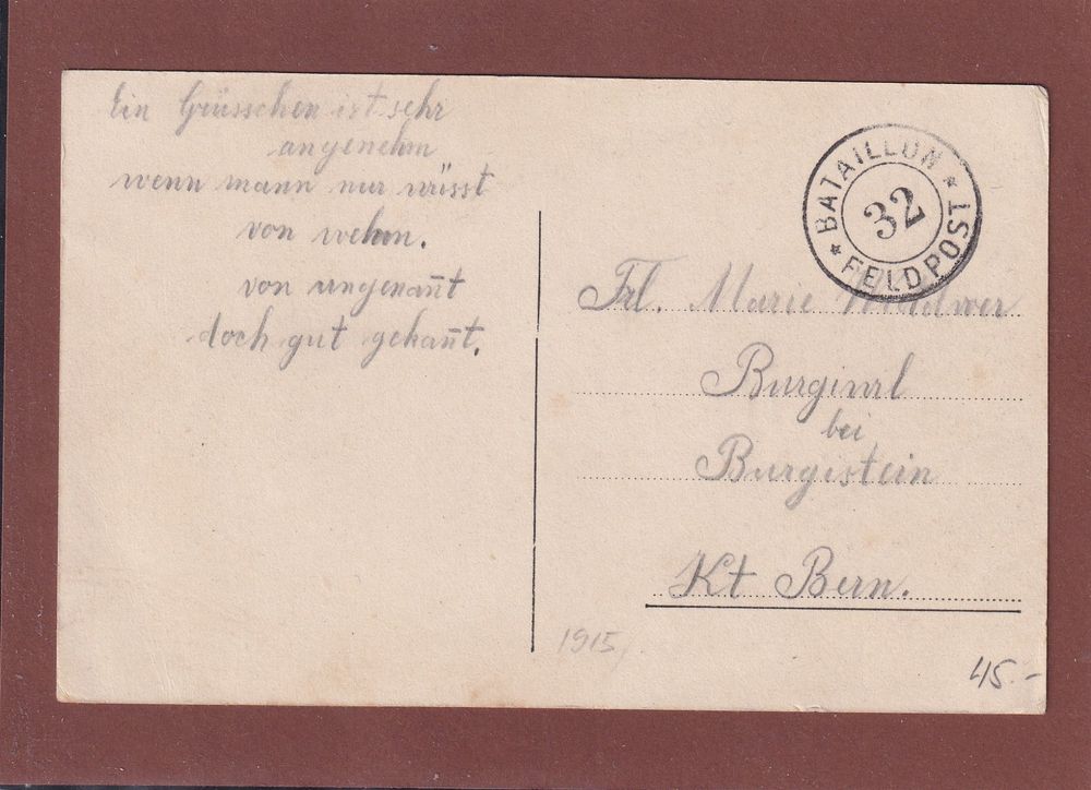 Develier - 1915 - Bataillon 32 | Kaufen auf Ricardo