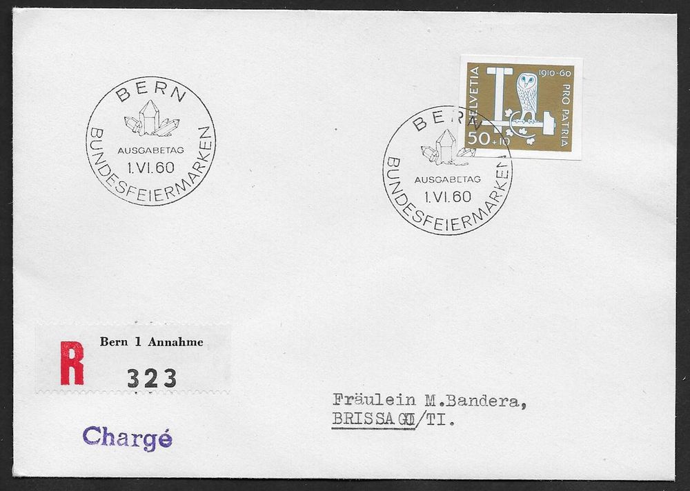 1960 R/ FDC 50J. Jubiläum B101 Blockausschnitt ET-o ab 1.- (Gebraucht) in Zürich für CHF 9 – mit ...