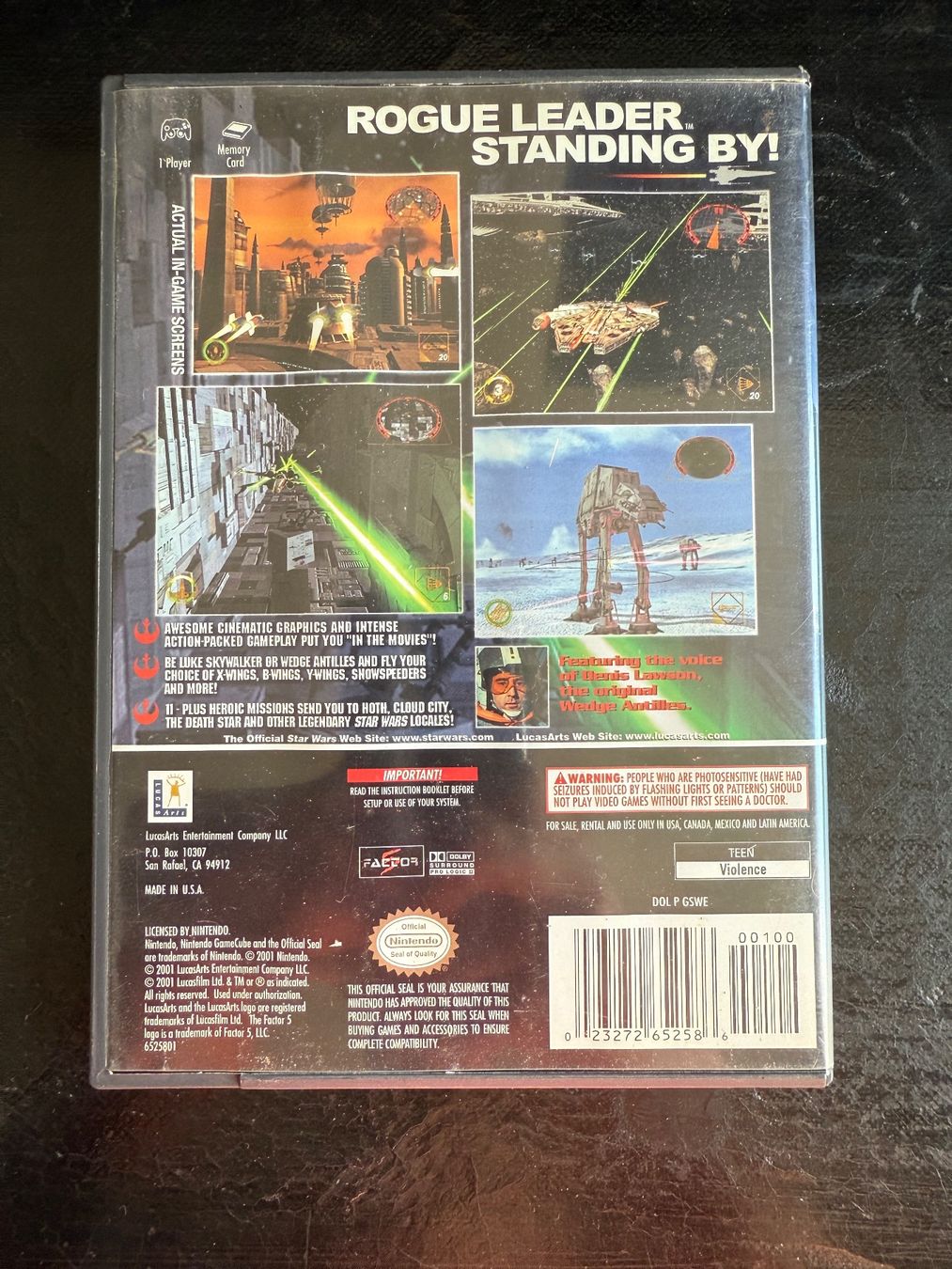 Star Wars Rogue Leader Rogue Squadron 2 - Gamecube US (Gebraucht) in La ...