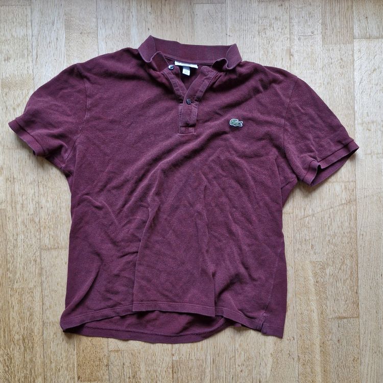Lacoste Polo-shirt rot Grösse (L)/XL Slim Fit (Gebraucht) in Zürich für ...