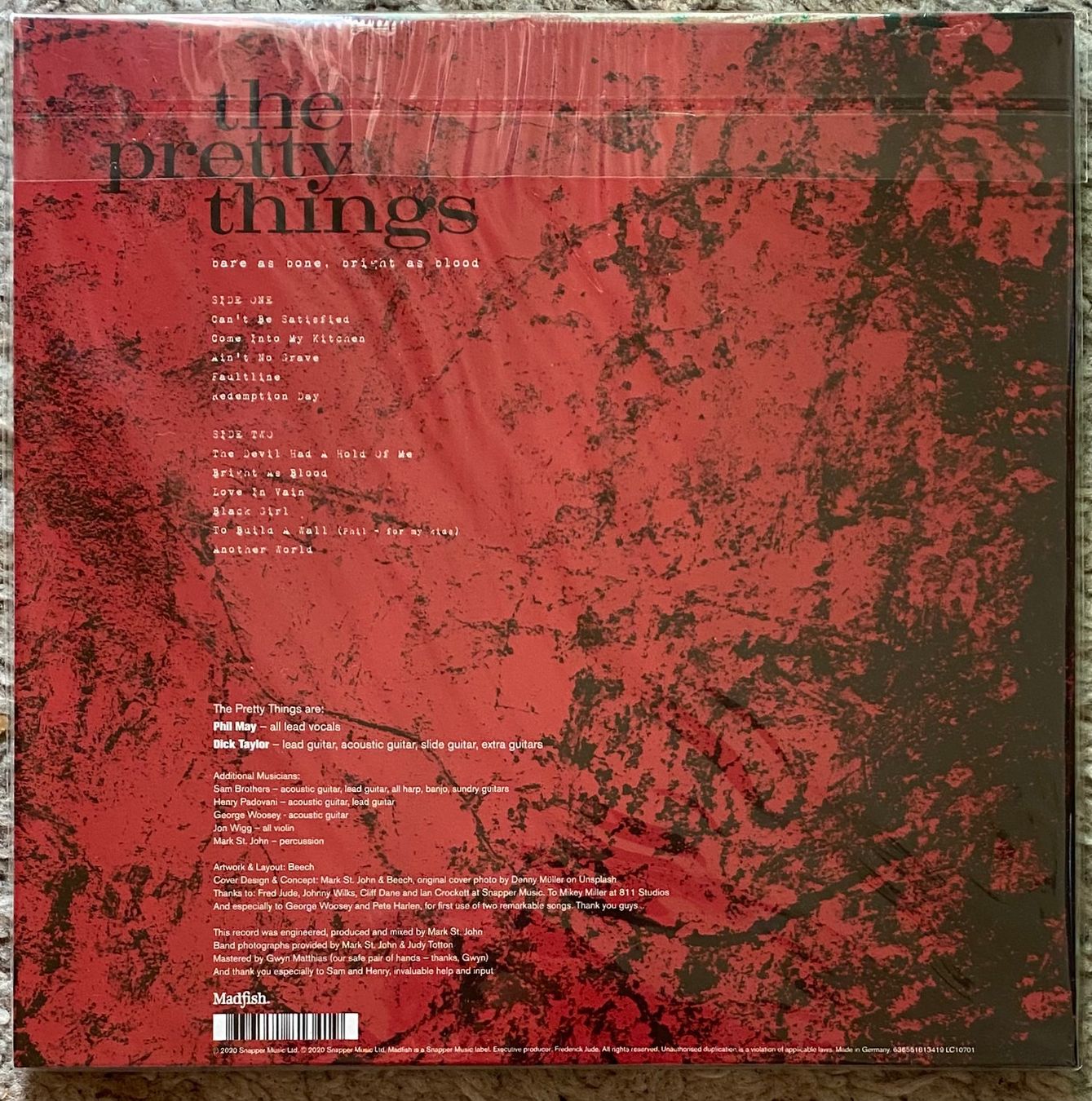 The Pretty Things - Bare As Bone,Bright As.. LP 2020 NEU/OVP (Neu und ...