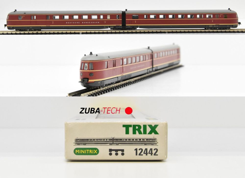 Minitrix 12442 Triebzug VT 04.5 DB Spur N GS Analog OVP (Gebraucht) in ...