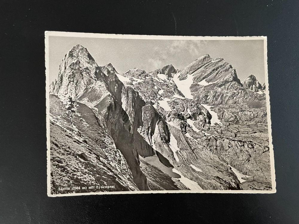 AK AI Säntis mit Lysengrat, Alpstein (Gebraucht) in Thal für CHF 2 – mit Lieferung auf Ricardo ...