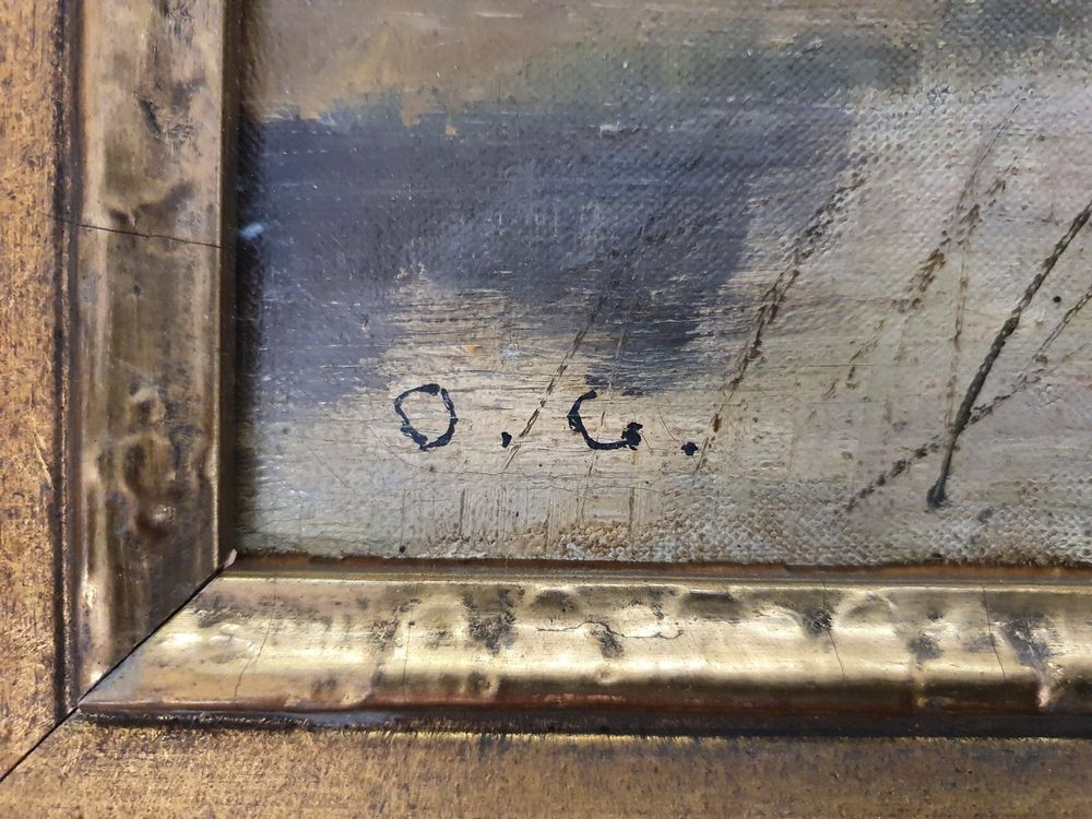 Original Otto Gampert Ölgemälde (Gebraucht) in Au ZH für CHF 130 – mit Lieferung auf Ricardo kaufen