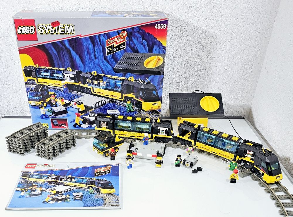 LEGO 9 VOLT EISENBAHN 4559 CARGO RAILWAY MIT OVP (Gebraucht) in ...