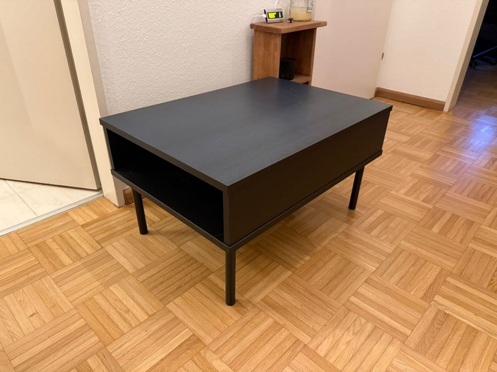 Ikea Couchtisch Tunsta schwarz anthrazit (Gebraucht) in Münchenstein ...