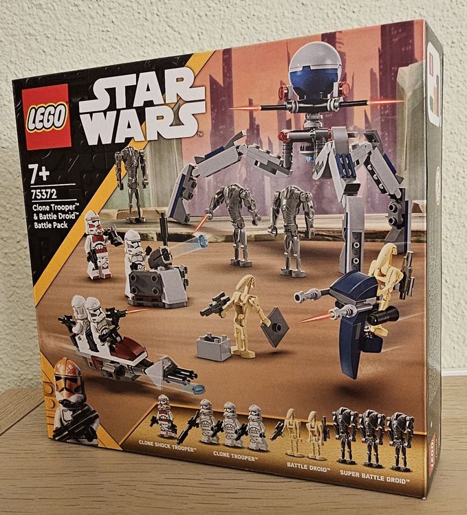 Lego StarWars 75372-Clone Trooper & Battle Droid Battle Pack (Neu und originalverpackt) in ...