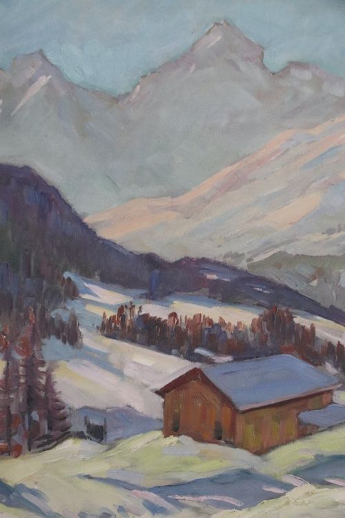 Carl Friedrich Felber 1880-1932, Gemälde, neu top gerahmt (Gebraucht ...