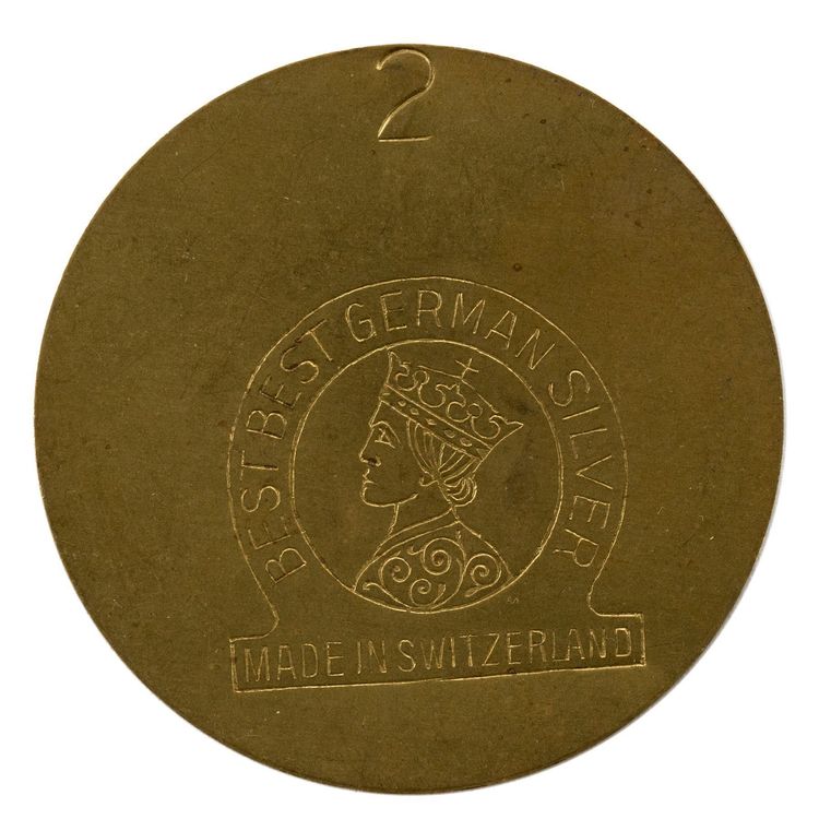 German Silver Made in Switzerland Jeton (Gebraucht) in Rotkreuz für CHF ...