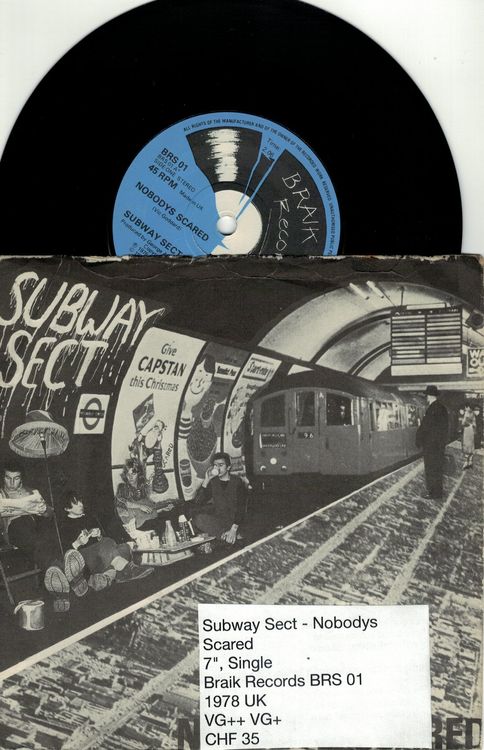 Subway Sect - Nobodys Scared RARE | Kaufen auf Ricardo