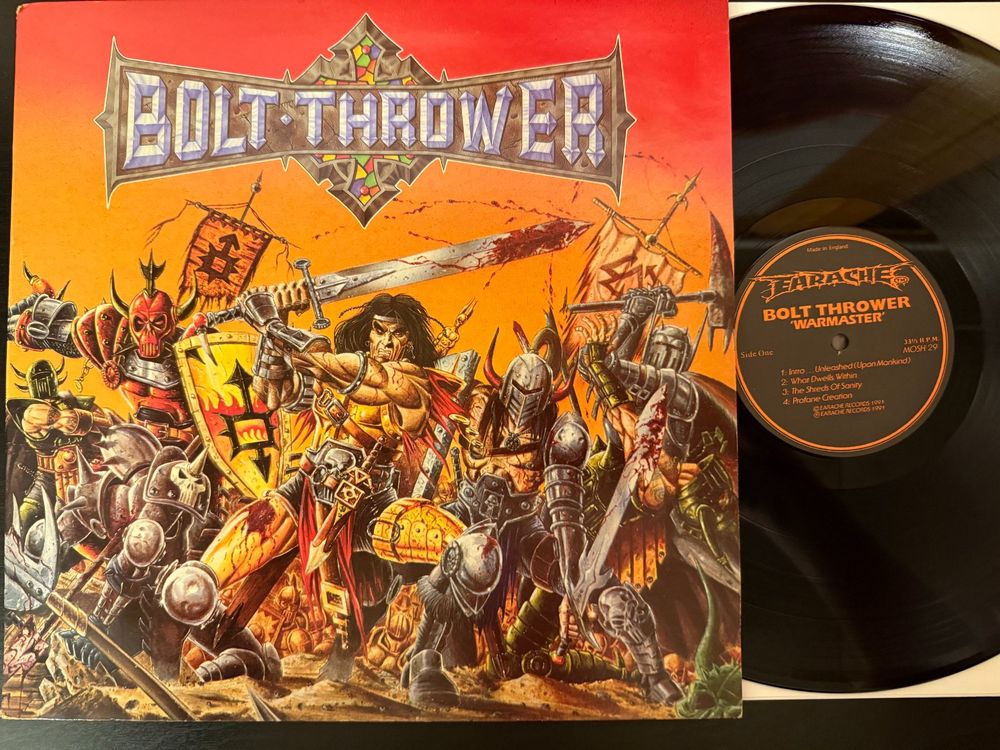 Bolt Thrower – War Master (First Press) [LP UK 1991] (Gebraucht) in Tamins für CHF 60 – mit ...