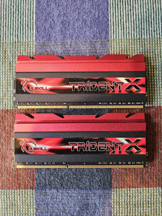 High End 16Gb Kit G.Skill Trident X DDR3 2400Mhz 2x8Gb | Kaufen auf Ricardo