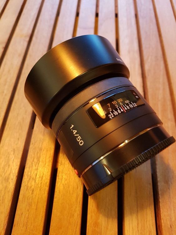 Sony Objektiv 50mm f1.4 SAL50F14 | Kaufen auf Ricardo