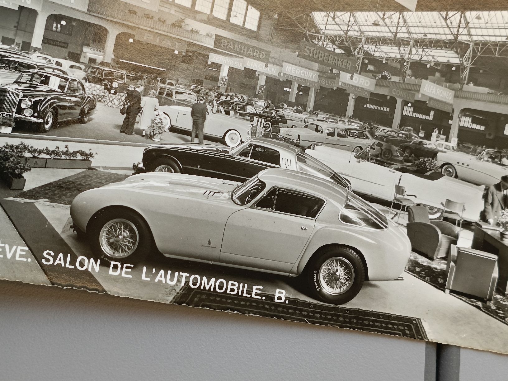 Photo Karte / Geneve - Salon De Automobile - Ferrari ca 1960 (Gebraucht ...