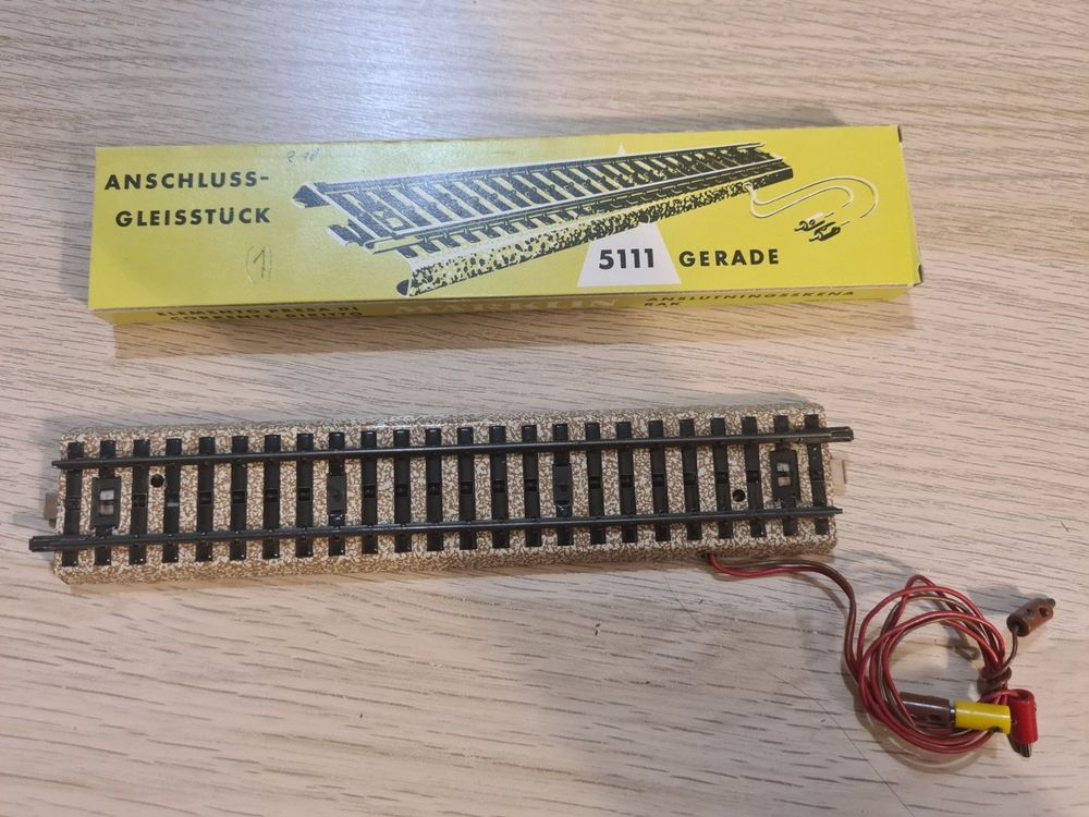 Märklin 5111 Anschlubgleisstück HO (1) | Kaufen auf Ricardo