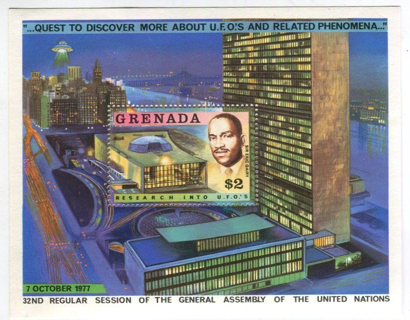 Block 32 Generalversammlung der Vereinten Nationen. Grenada (Neu und originalverpackt) in Basel ...