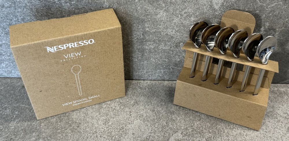 NESPRESSO VIEW Löffel, small (6 x) ... (Neu und originalverpackt) in ...