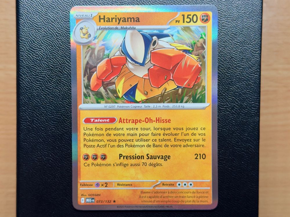 Hariyama HOLO (073/132) - Méga-Évolution -ME01 - MEG FR (D'occasion) à Chézard-St-Martin pour ...