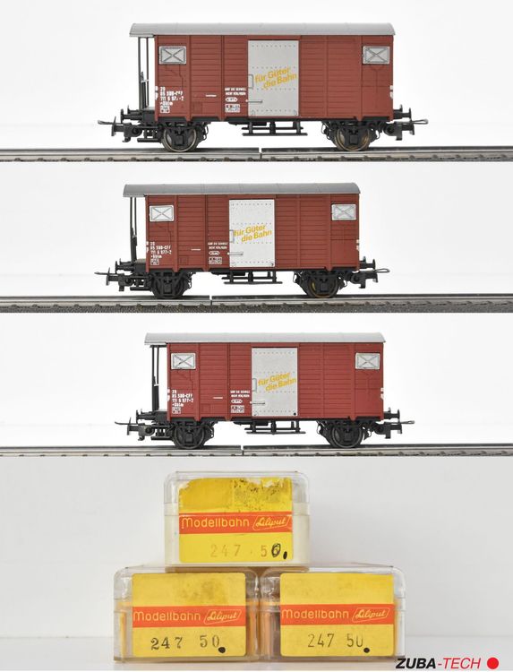 3x Liliput Güterwagen der SBB H0 GS mit OVP | Kaufen auf Ricardo