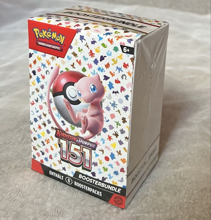 Pokémon 151 Booster Bundle DE (Neu und originalverpackt) in Wildhaus ...