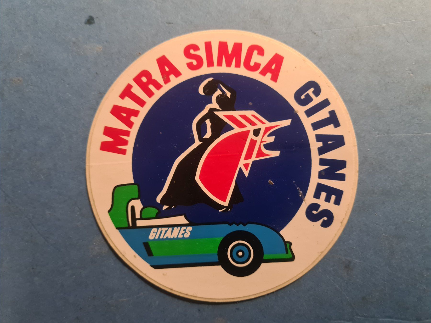 MATRA SIMCA GITANES STICKER NEW OLD STOCK VINTAGE (Gebraucht) in Bellevue für CHF 3 – mit ...
