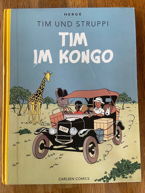 Tim und Struppi Farbfaksimile Carlsen, Tim im Kongo (Gebraucht) in ...